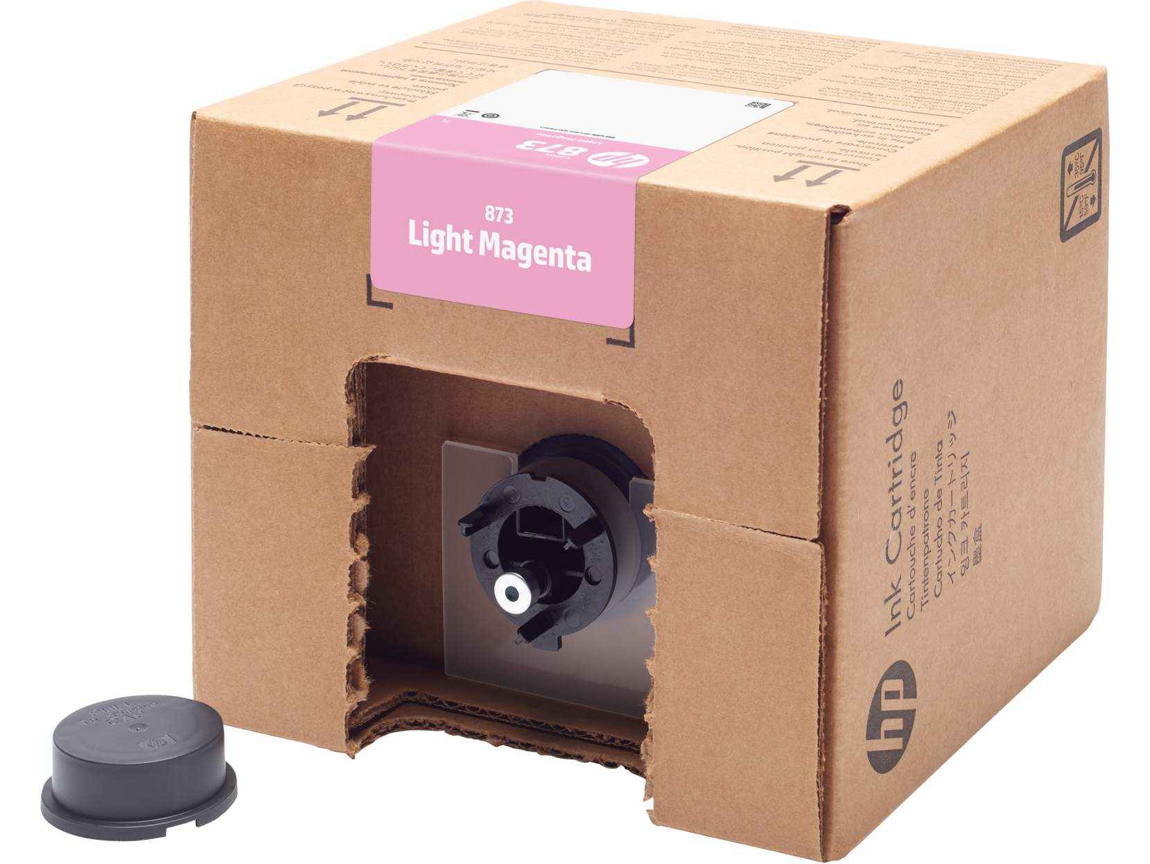 HP 873 3-liter Light Magenta Latex Ink Cartridge (4UV89A) - Digital ...